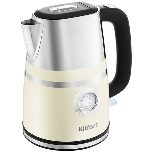 Чайник Kitfort KT-670-3, бежевый