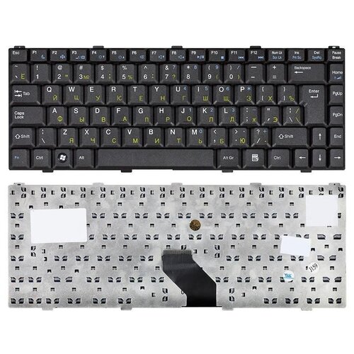 Клавиатура для ноутбука Asus Z96 Z96J Z96F S96J S9 S96J S96 Z84 Z84F Z84J черная арт 002377