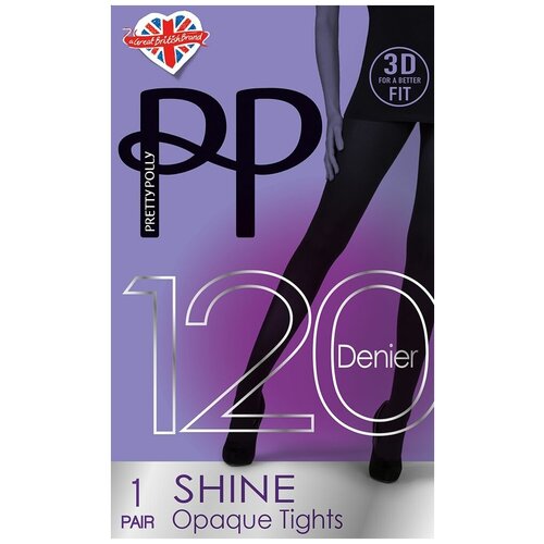Колготки  Pretty Polly Premium Opaques, 120 den, размер S-M, бордовый, красный