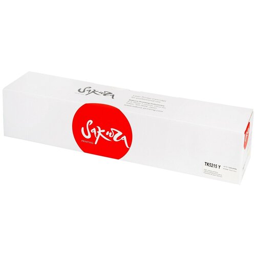 6 шт. Картридж лазерный Sakura TK-5215Y желтый, 15000 стр. для Kyocera (SATK5215Y)