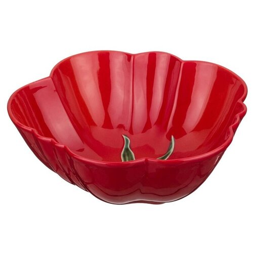 Салатник "Томат", диаметр 12,5 см, цвет красный, керамика, Bordallo Pinheiro, BOR65022239