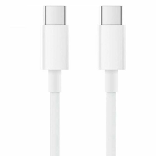 Кабель для быстрой зарядки iphone 15 / samsung / xiaomi Type-C USB to Type-C USB 6A / 120 Вт 100см белый