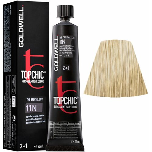 Goldwell Topchic стойкая крем-краска для волос, 11N белокурый натуральный, 60 мл