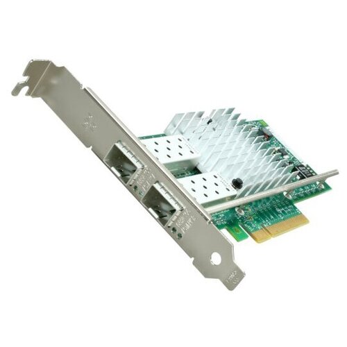 Сетевая карта Intel X520-DA2 SFP+ (E10G42BTDABLK) - PCI-E (2.0) x8, 10/100/1000/10000 Мбит/с