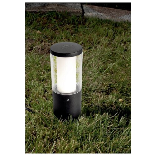 Светильник уличный грунтовый столбик FUMAGALLI CARLO SPIKE BLACK CLEAR GU10 LED 3,5W CCT SET