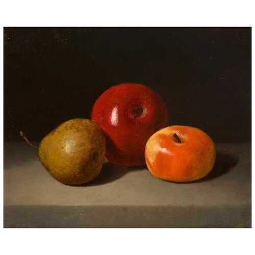 Репродукция на холсте Яблоки (Apples) №2 Baumgras 37см. x 30см.