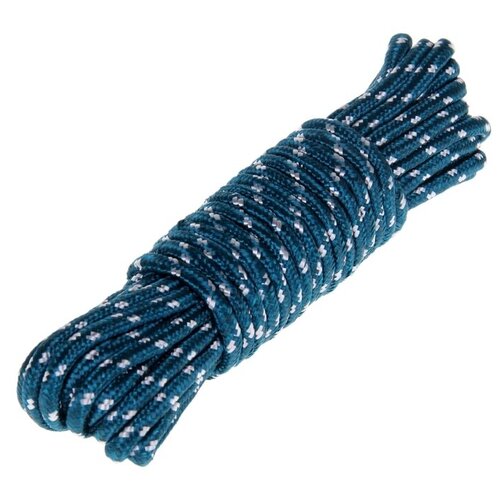 Верёвка бельевая Доляна, d=6 мм, длина 10 м, цвет микс