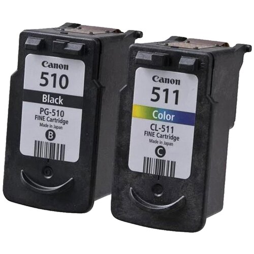 Комплект картриджей Canon PG-510/CL-511 2970B010, 264 стр, многоцветный