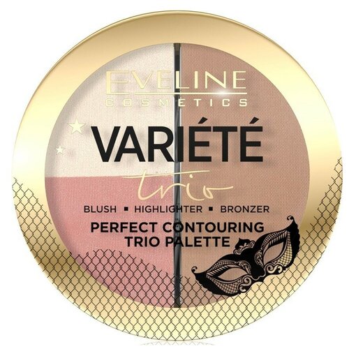 Eveline Cosmetics Палетка для контурирования  Variete, 02 medium