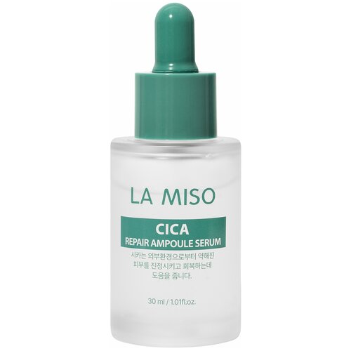 La Miso CICA Repair Ampoule Serum Восстанавливающая ампульная сыворотка с центеллой азиатской, 30 мл