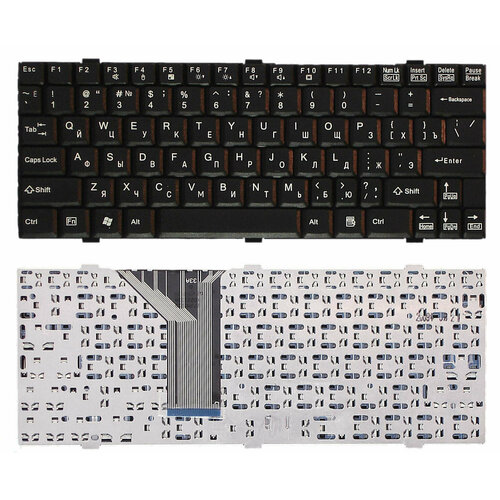 Клавиатура для Fujitsu-Siemens LifeBook P5010D черная