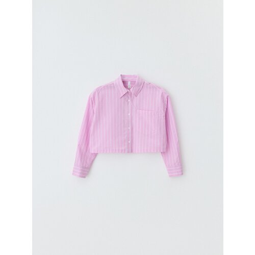 Рубашка Sela, размер 152, розовый