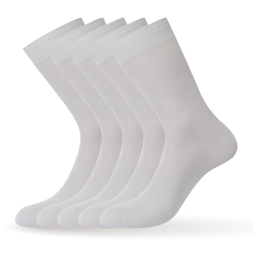 Носки Omsa, 5 пар, 5 уп., размер 42-44, серый