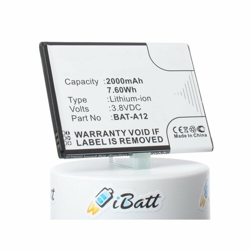 Аккумуляторная батарея iBatt 2000mAh для BAT-A12