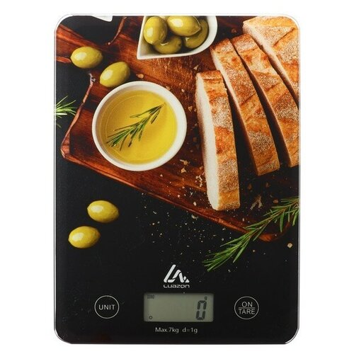 Весы кухонные Luazon LVK-701 "Италия", электронные, до 7 кг 7090557