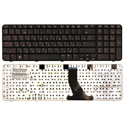 Клавиатура для ноутбука HP Compaq Presario CQ70-100 черная