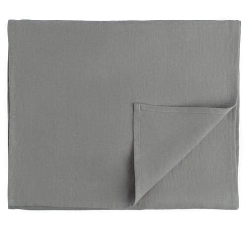 Дорожка на стол из умягченного льна серого цвета Essential, 45х150 см, Tkano, TK18-TR0008