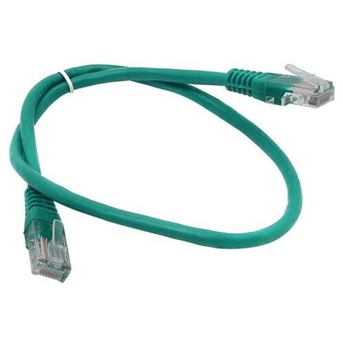 Патч-корд Exegate EX258383RUS UTP CAT5e RJ-45 кабель 0.5 метра - зелёный
