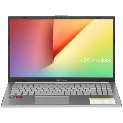 Ноутбук ASUS Vivobook Go 15 OLED E1504FA-L1994 15.6"Full HD (1920x1080), OLED, AMD Ryzen 3 7320U, ядра: 4 х 2.4 ГГц, RAM 8 ГБ, SSD 256 ГБ, AMD Radeon 610M, без ОС, серебристый