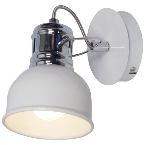 Настенный светильник Lussole Carrizo GRLSP-9955, E14, 6 Вт, белый