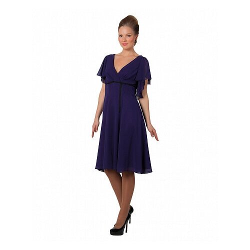 Платье SWING, размер 44, фиолетовый