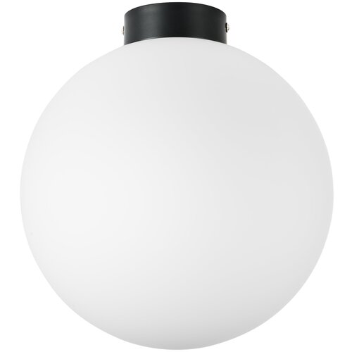 Lightstar 812037 (MX8131-1B-L ) Люстра GLOBO 1х40W E14 matt black/white (в комплекте)