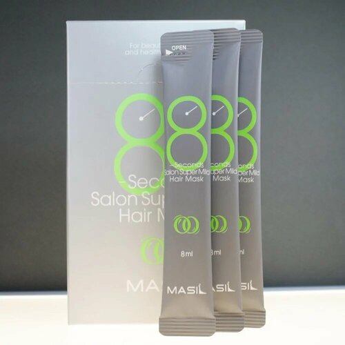 Masil Восстанавливающая маска для ослабленных волос 8 Seconds Salon Super Mild Hair Mask, 8 мл