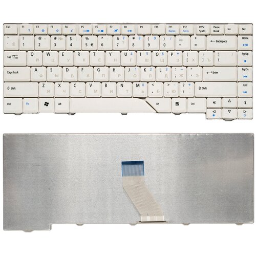 Клавиатура для ноутбука Acer Aspire 4920G русская, белая