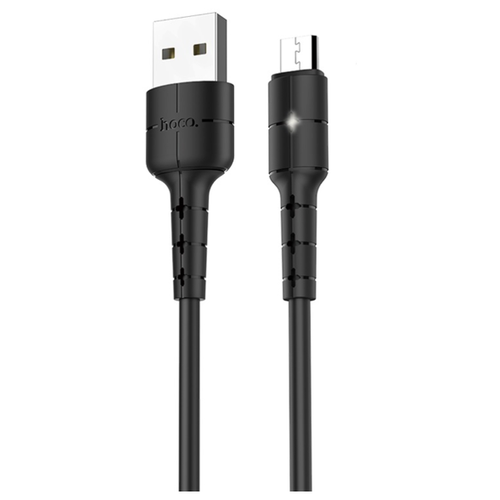 Кабель HOCO USB X30 micro черный 1.2м