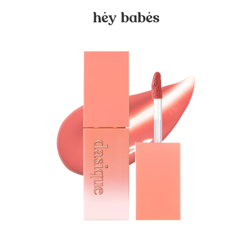 Увлажняющий сияющий тинт для губ в светлом оттенке каштана Dasique Juicy Dewy Tint #12 Sweet Marron