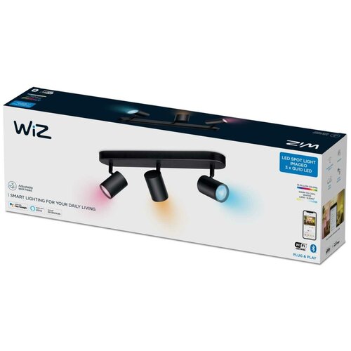 Светильник WiZ IMAGEO WiZ Spots 3x5W B 22-65K RGB