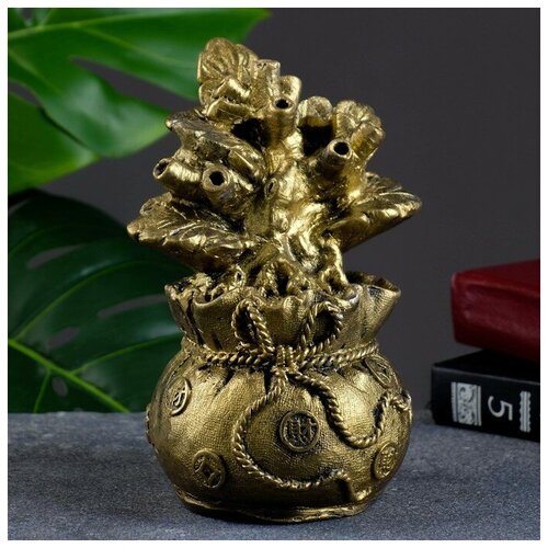 Хорошие сувениры Фигура "Денежное дерево" состаренное золото, 17х11х11см