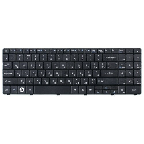 Клавиатура для ноутбука DNS 0133836 черная