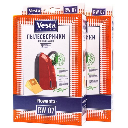 Vesta filter RW 07 Xl-Pack комплект пылесборников, 10 шт