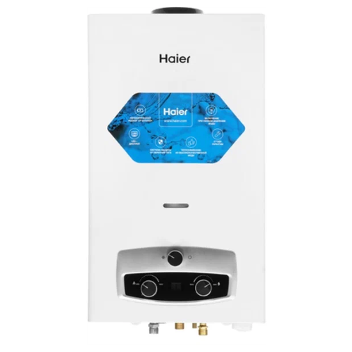 Проточный газовый водонагреватель Haier IGW 12 B, белый