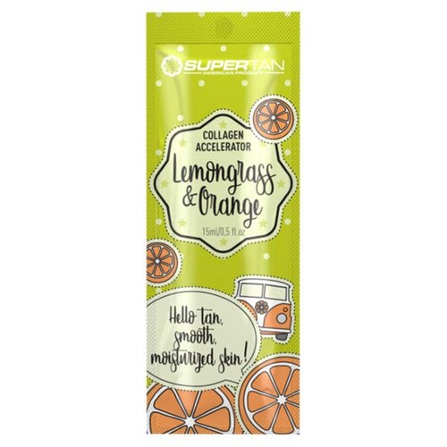 SuperTan крем для загара в солярии Lemongrass and Orange с антицеллюлитным действием 15 мл