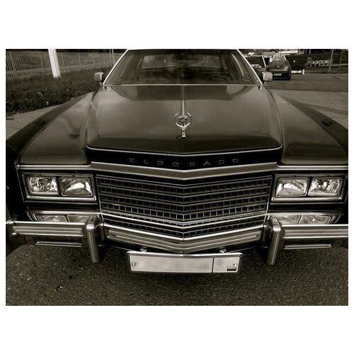 Постер на холсте Кадилак (Cadillac) - ретро автомобиль 40см. x 30см.