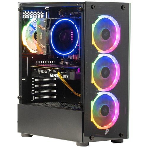 Игровой компьютер AMD Ryzen 7 3700X GeForce RTX 3050 8GB 16GB RAM SSD 1TB