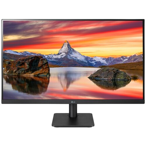 27" Монитор LG 27MP400, 1920x1080, 75 Гц, IPS, Ростест (EAC), черный