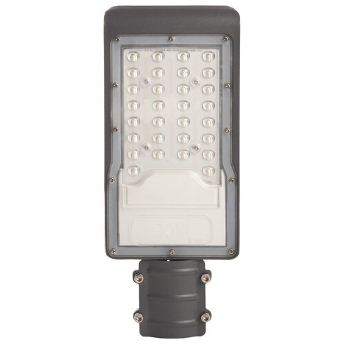 Feron Уличный консольный светильник SP3031 32576 светодиодный, 30 Вт, цвет арматуры: черный, цвет плафона серый