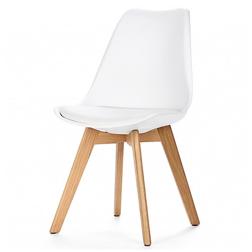 Стул Barneo N-12-2 Sephi PU белый, Eames style