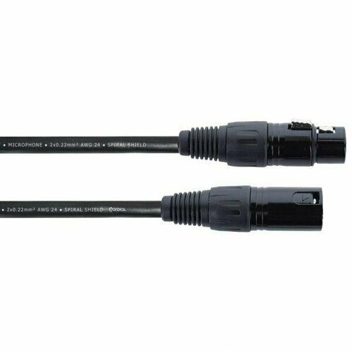 Cordial EM 3 FM микрофонный кабель XLR femaleXLR male, 3,0м