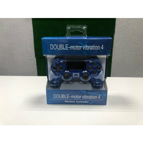 Геймпад для игровой консоли PS4 беспроводной Double-motor vibration 4 синий