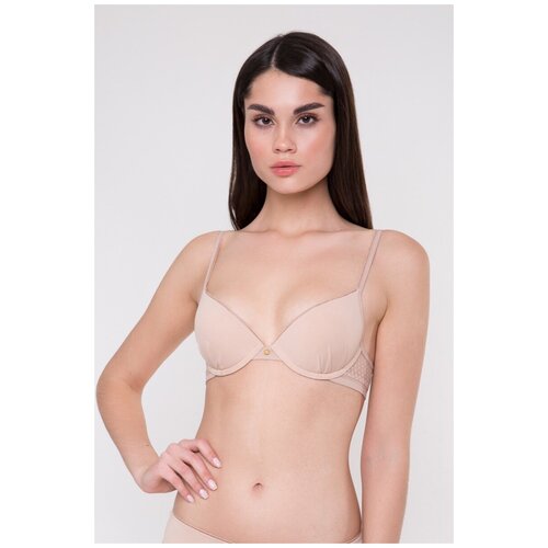 Бюстгальтер  ROSE & PETAL, размер 80C, бежевый