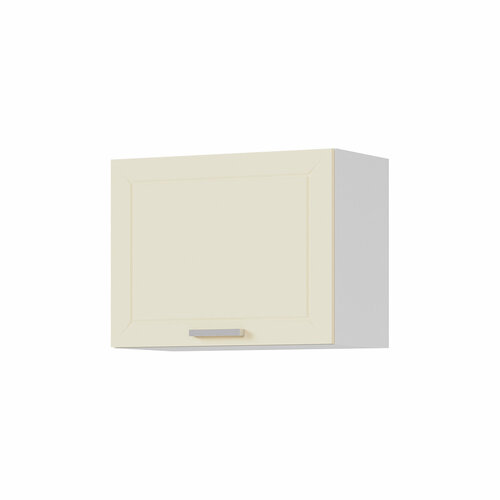 Кухонный модуль, навесной, ШВГ600*460, Белый / Альфа Холст брюле