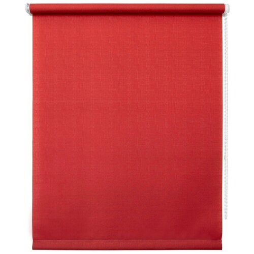 Рулонная штора Уют Шантунг, 50х175 см, красный