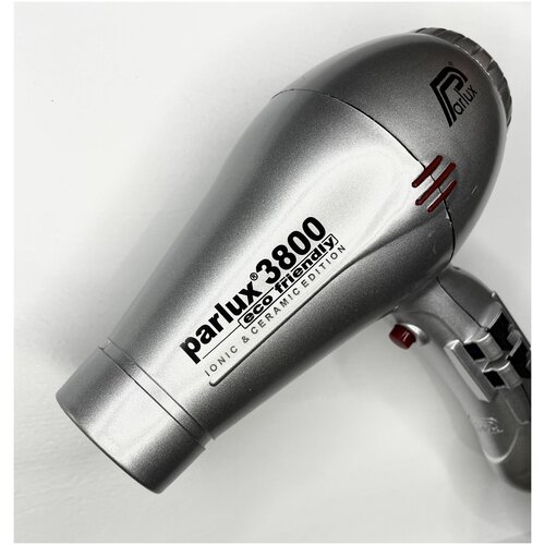 Фен для волос Parlux 3800 Eco Friendly Ionic & Ceramic Pro 2100 Вт серый