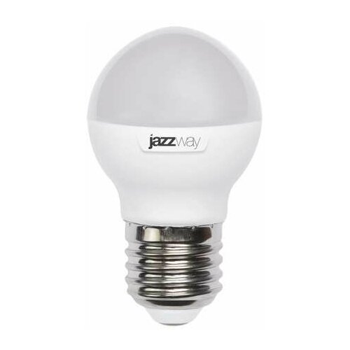 Лампа светодиодная PLED-SP-G45 7Вт шар 3000К тепл. бел. E27 540лм 230В JazzWay 1027863-2 (10шт. в упак.)