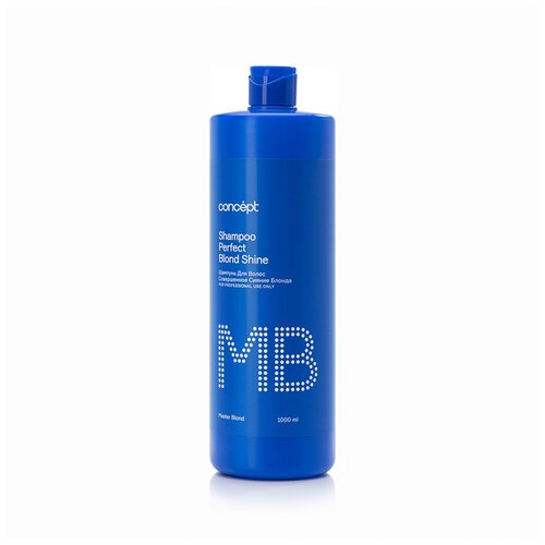 Шампунь для окрашенного блонда Master Blond Perfect Blond Shine Shampoo Concept, 1000 мл