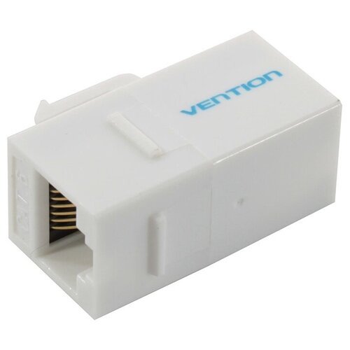 Переходник/адаптер Vention RJ45(F) - RJ45(F) 8p8c (IPGW0), 1 шт., белый 